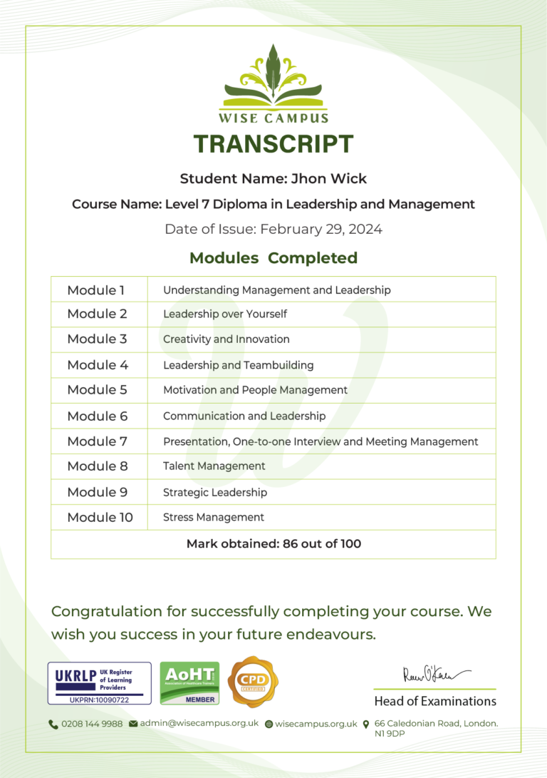 Order Certificate Wise Campus 3438