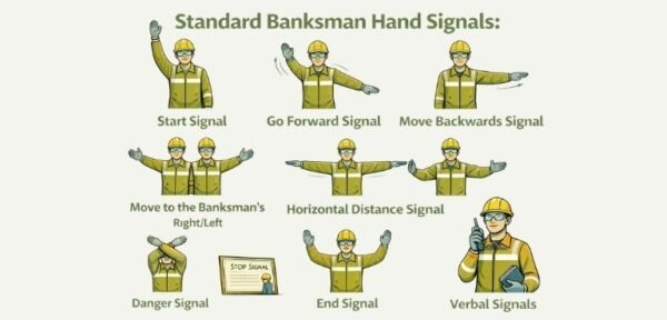 Banksman Hand Signals: A Complete Guide to Site Safety