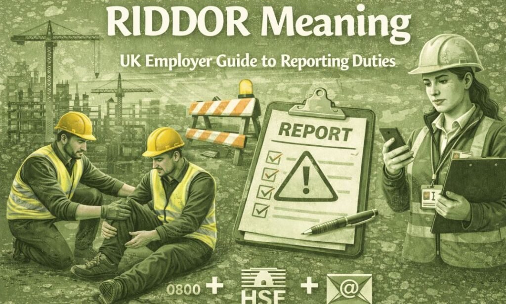 What is the Meaning of RIDDOR and Why Does it Matter?