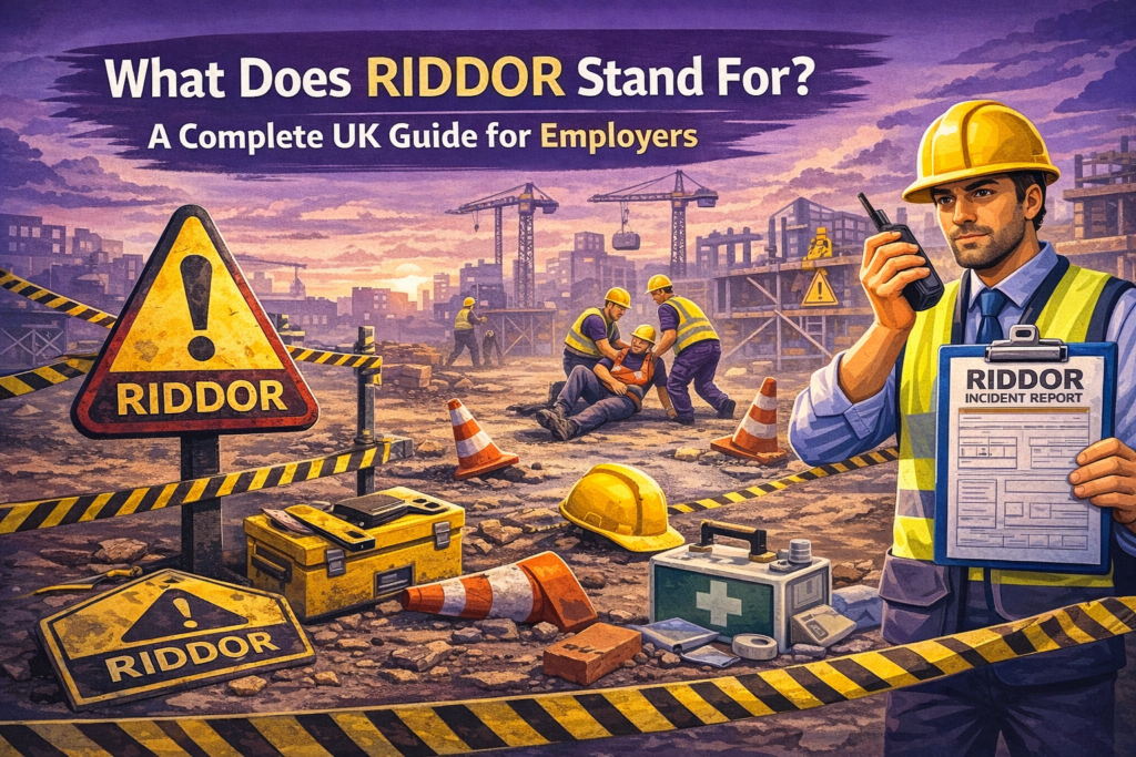 What Does RIDDOR Stand For A Complete UK Guide for Employer